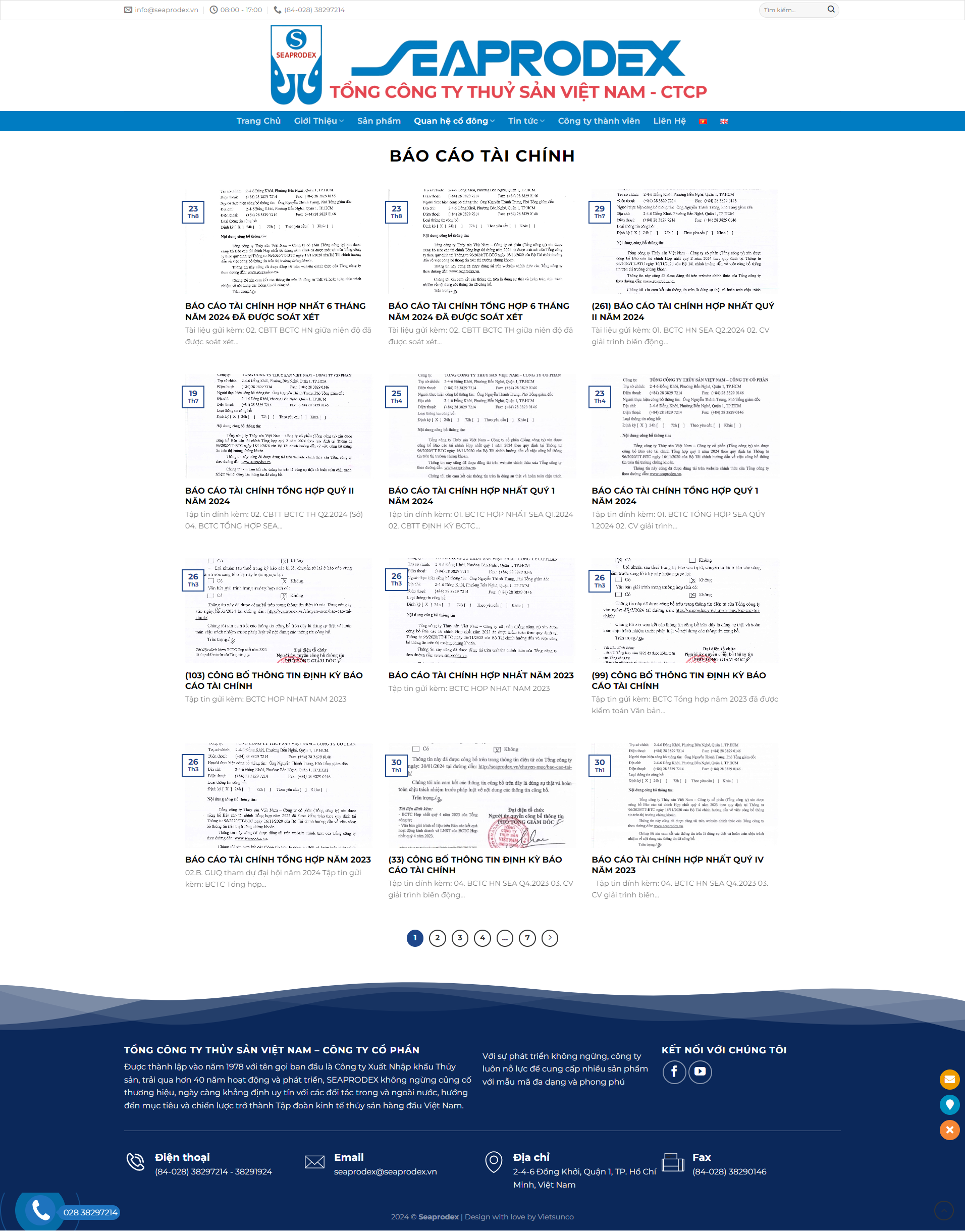 SEAPRODEX Project - VietSunCo