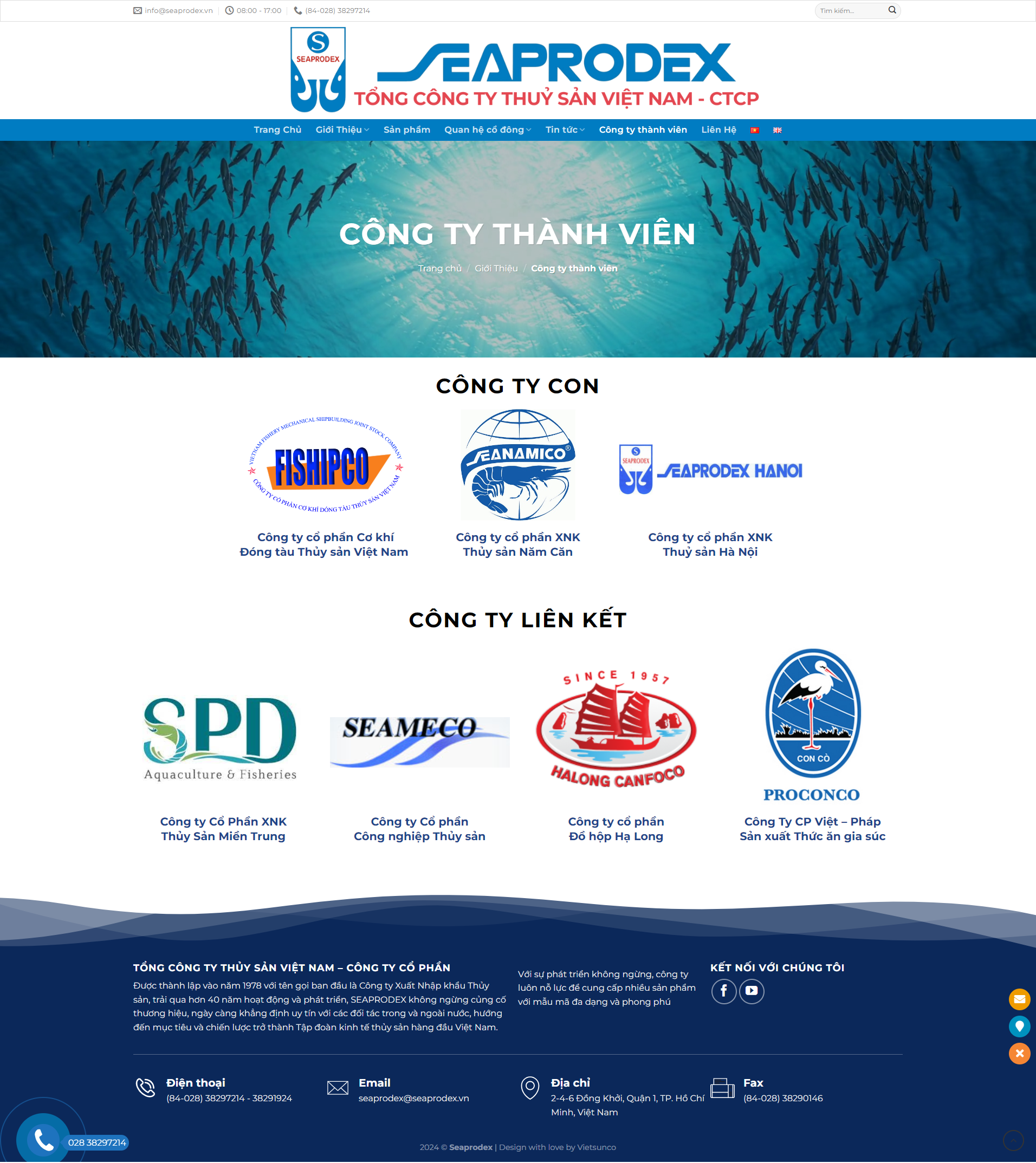 SEAPRODEX Project - VietSunCo